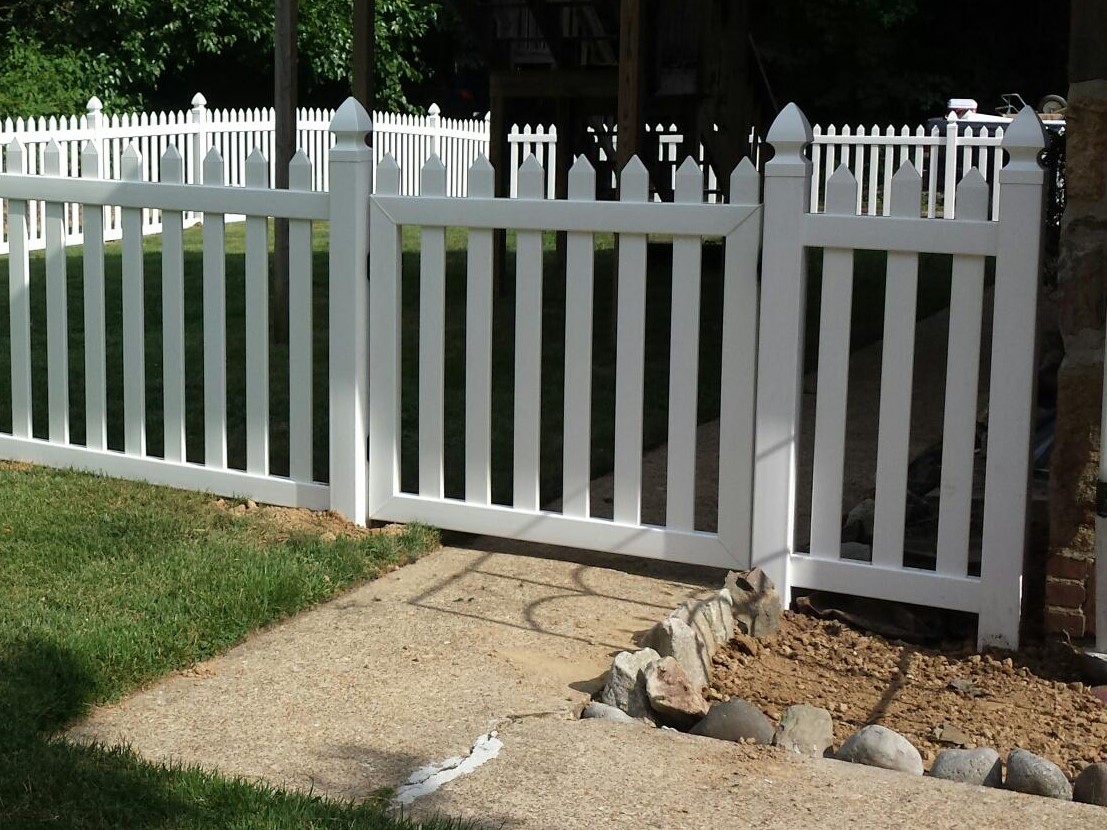 Picket Fences Materials and Installation Custom Design
